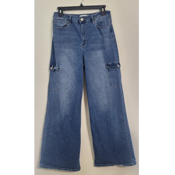YMI | Jeans | Ymi Highrise Skater Jeans Womens 13 Wide Leg Streetwear ...